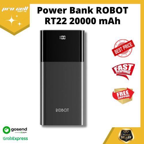 Jual Power Bank ROBOT RT22 20000 mAh powerbank Dual Input Micro Dan ...