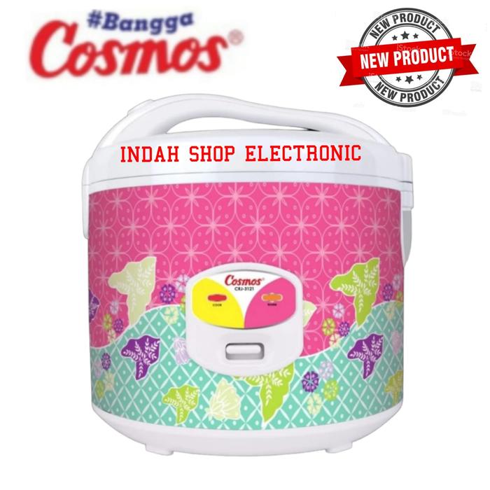 Jual Magic Com / Rice Cooker COSMOS CRJ-3121 AY/ AF 1,8L 3in1 NEW ...