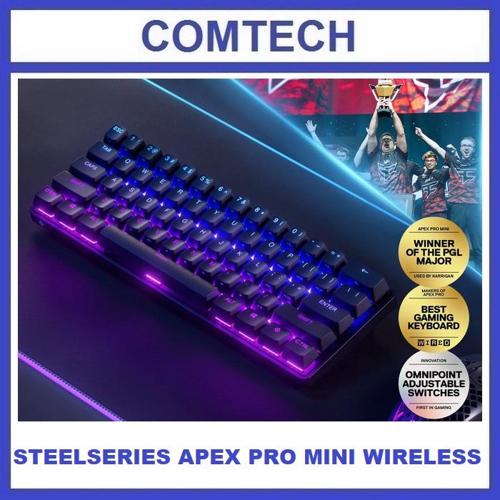 Jual Steelseries Apex Pro Mini Wireless Bluetooth Gaming Keyboard ...