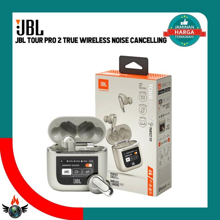 Jual JBL Tour Pro 2 True Wireless Noise Cancelling - CHAMPAGNE ...