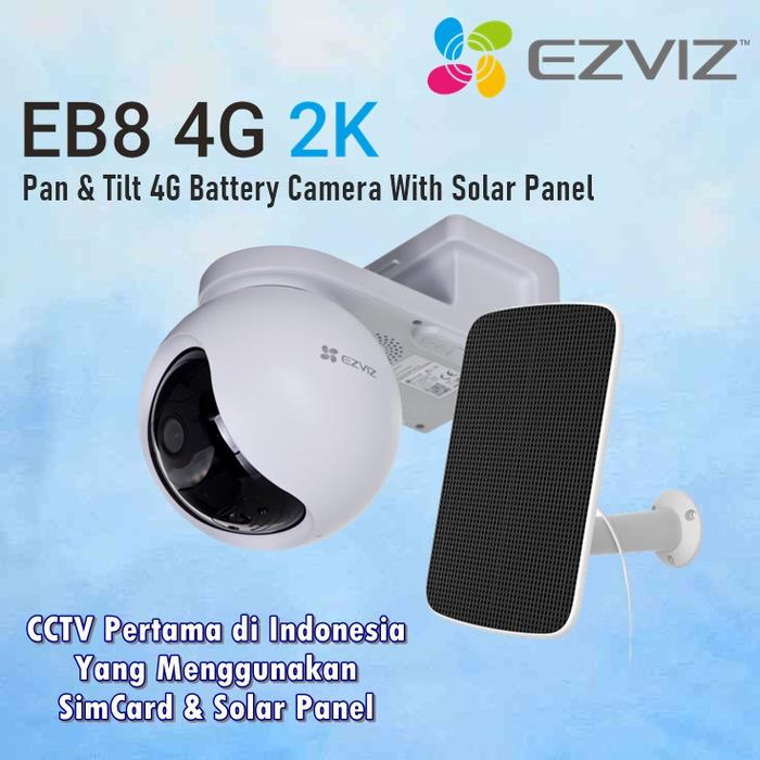 Jual EZVIZ EB8 4G With Solar Panel - IEM - Kota Malang - CCTV-MALANG ...