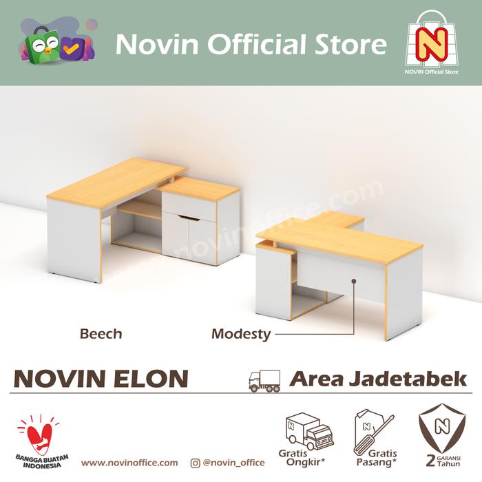 Jual NOVIN Modesty ELON - Tambahan Penutup Bawah Depan Meja ELON - Kota ...