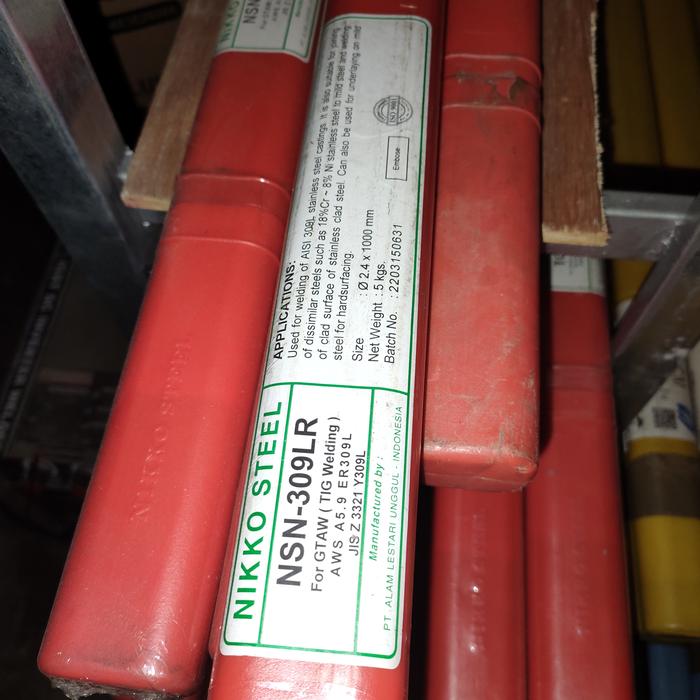 Jual Kawat las argon / filler rod NSN 309LR 2,4mm - Kab. Cilacap ...