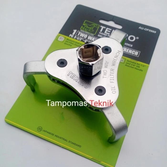 Jual Kunci Filter Oli Tekiro Universal Two Way Oil Filter 3 Kaki - Kab ...