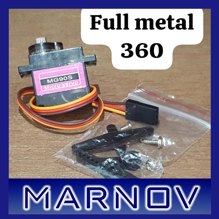 Jual MG90S Tower Pro MG-90S Metal gear servo MG90 MG-90 Full Half Metal ...