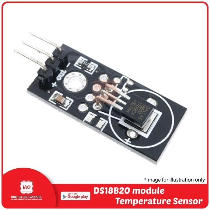 Jual DS18B20 Temperature sensor module ds18b20 module - Kota Depok ...