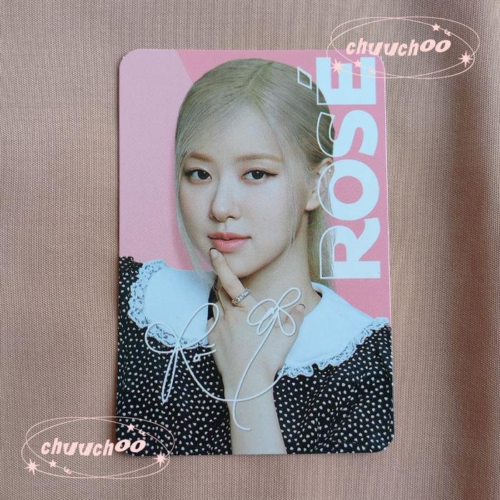 Jual PC Photocard Official Rose Blackpink Rose Oreo - Kota Bandung ...