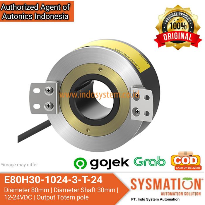 Jual Autonics E80H30-1024-3-T-24 Sensor Rotary Encoder - ISA - Kota Depok - Indosystem ...