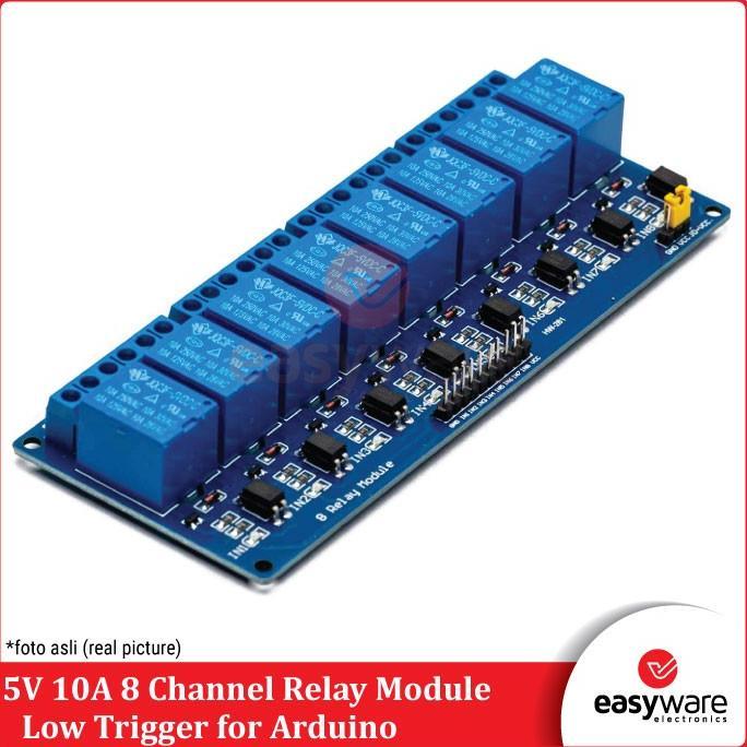 Jual Relay module 8 channel 8 relay module low trigger 5V - Kota Depok ...