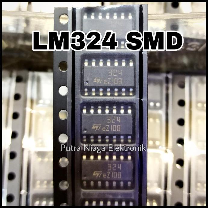 Jual ic LM324 SMD Op-Amp Sop 14 pin - Kota Depok - Ageliminsaustore ...
