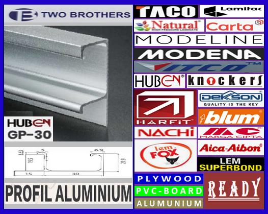 Jual Huben GP 30 - Brush - Profil Aluminium - Jakarta Barat - Fitting ...