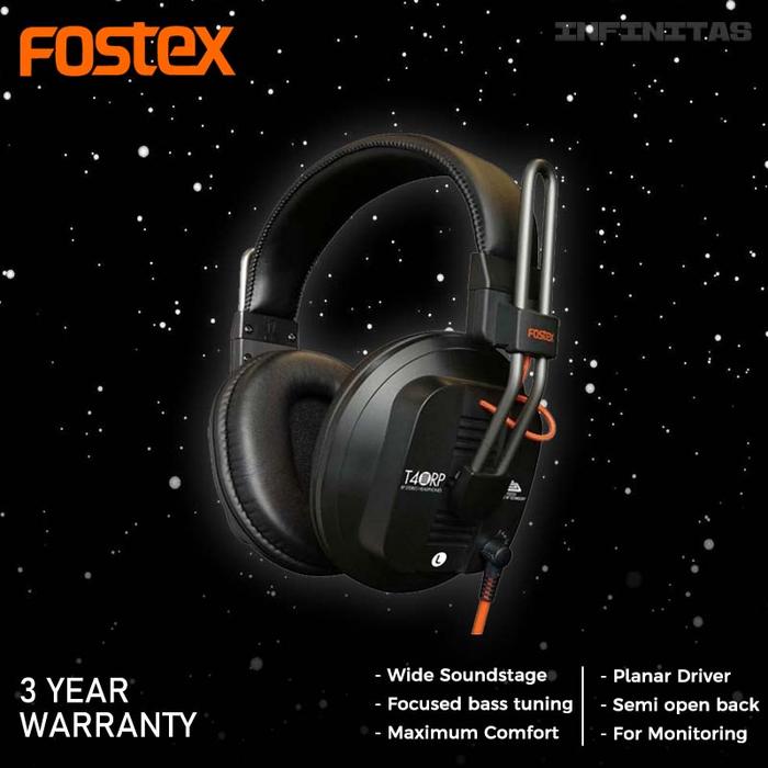 Jual Fostex T40RP / T40-RP Mk3 Closed Back Planar Magnetic Headphones ...