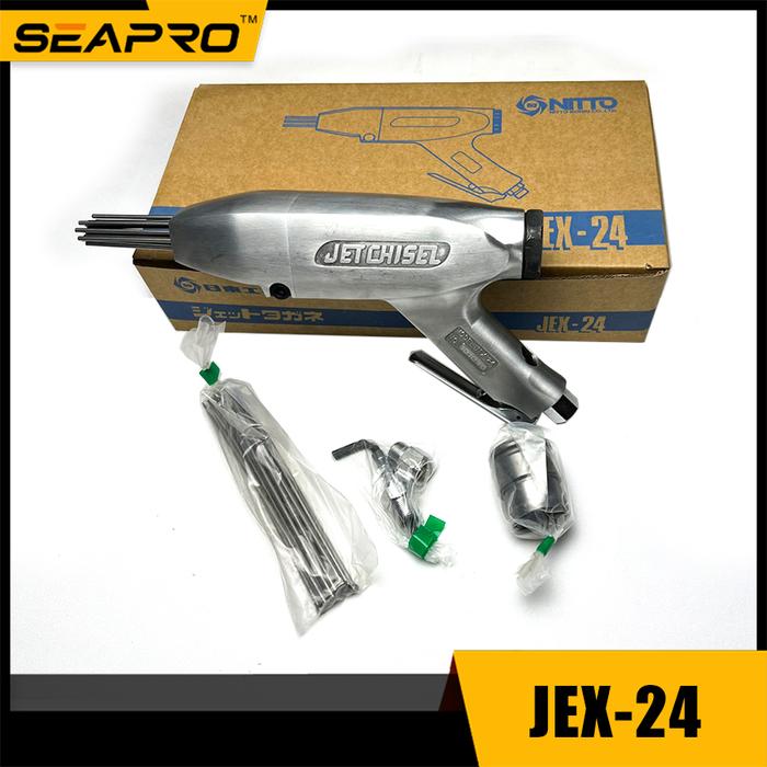Jual Nitto Kohki Needle Scaler JEX-24/JEX-28 Jet Chisel Jarum Chipping ...