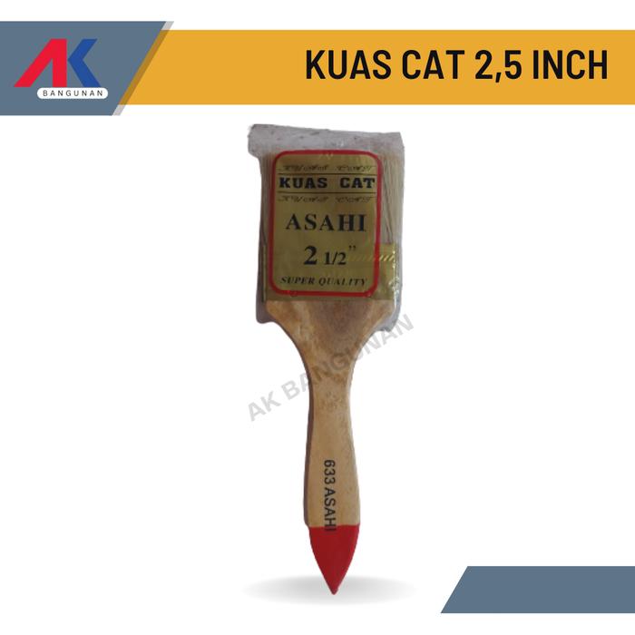 Jual Kuas Cat 2.5 inch / Kuas Cat Tembok Fat - Kota Palembang - Adi ...