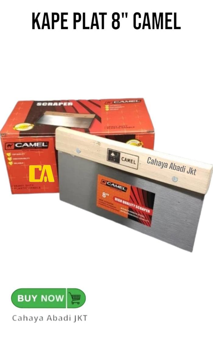 Jual KAPE PLAT BESI 8IN FRT - Jakarta Pusat - CAHAYA ABADI JKT | Tokopedia