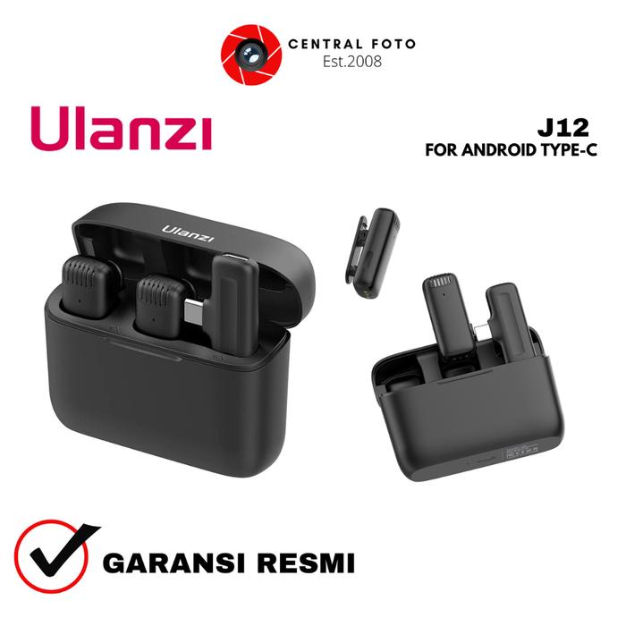 Jual Ulanzi J12 Android Wireless Microphone for Android Type-C Devices ...