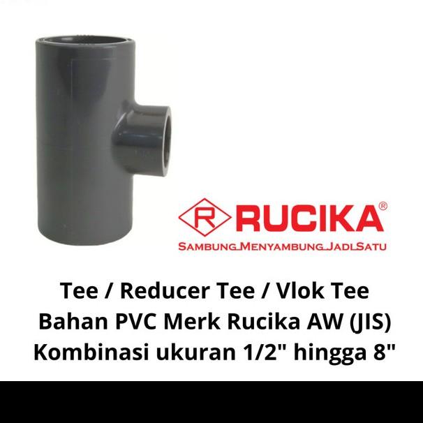 Jual Tee T 4" inch Rucika AW PVC - Jakarta Utara - Marvellous Sentosa ...
