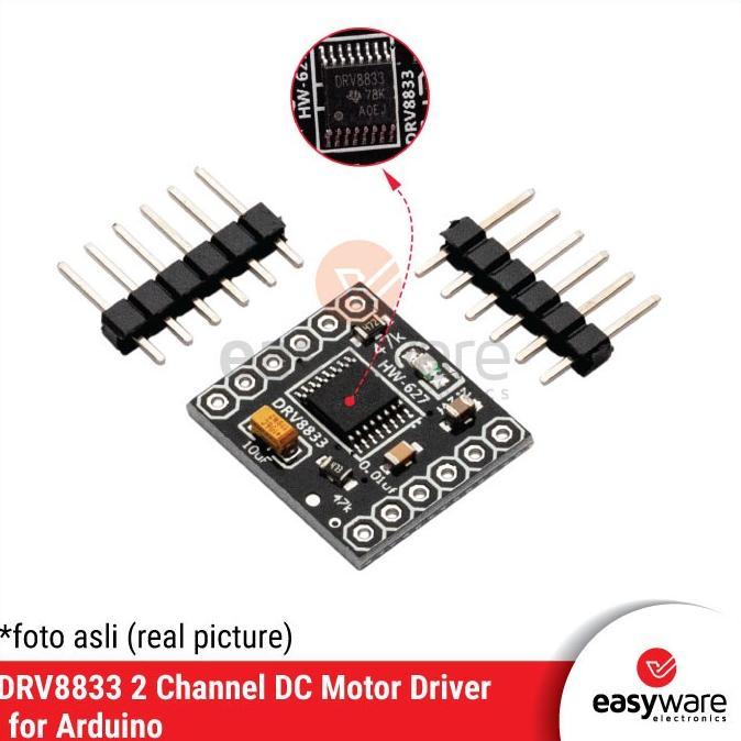 Jual DRV8833 2 Channel DC Motor Driver Module Board for Arduino - Kota ...