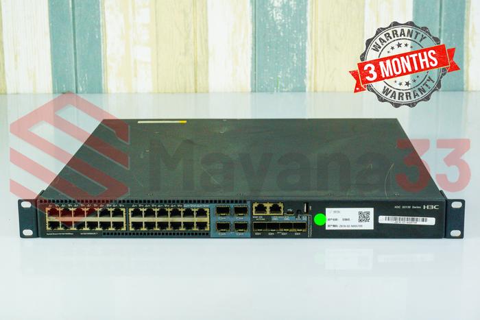 Jual Switch H3C S5130 Series 24 Port gigabit plus 4 port SFP 10Gb ...