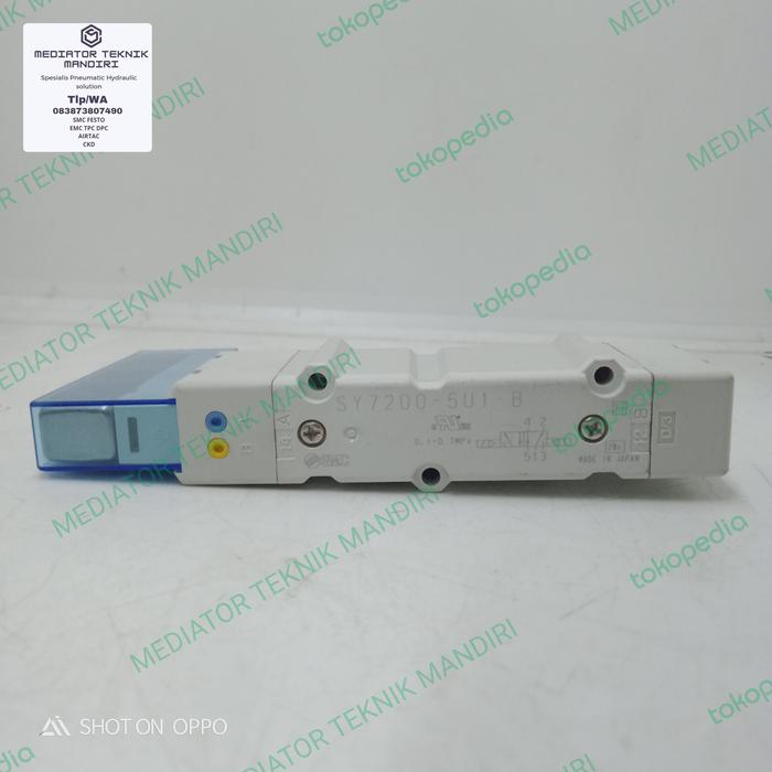 Jual SOLENOID VALVE SMC SY7200-5U1-B 24VDC - Jakarta Barat - MEDIATOR ...