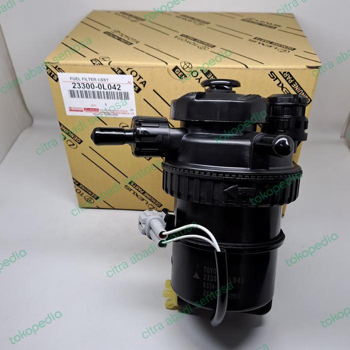 Jual Fuel filter assy toyota hilux vigo inova diesel import oem 23300 ...