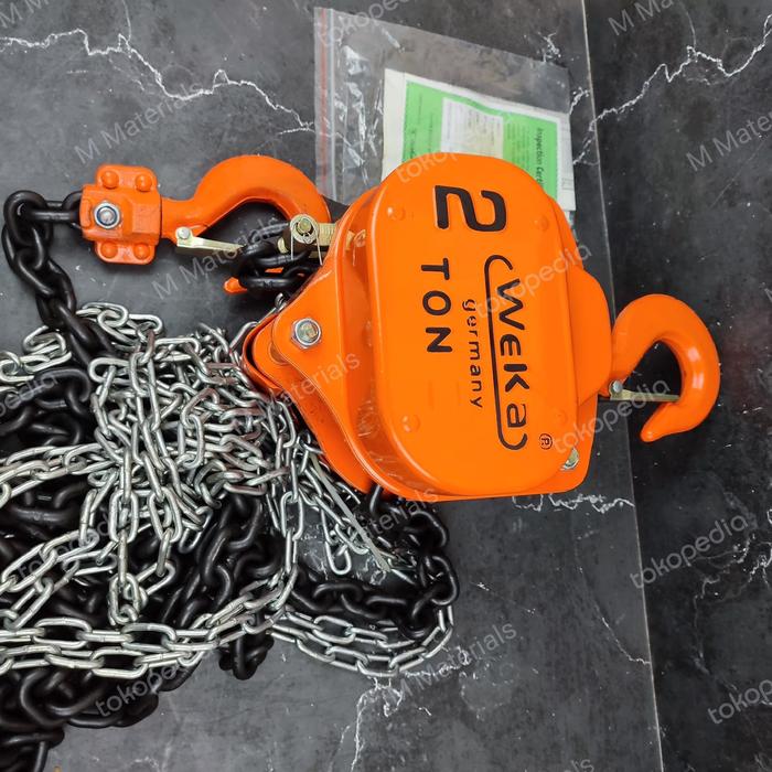 Jual Takel Chain Blok 2 Ton X 20 Meter WEKA Kerekan Germany - Jakarta ...