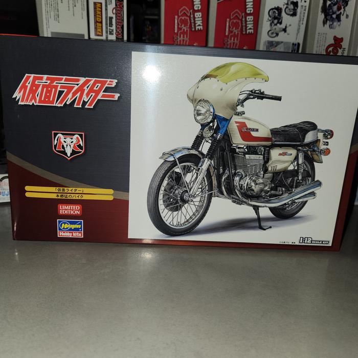 Jual Hasegawa 1/12 Kamen Rider Takeshi Hongo Suzuki GT380 (Limited ...