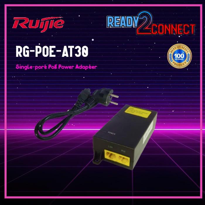 Jual RUIJIE RG-POE-AT30 Single-port PoE Power Adapter - Jakarta Pusat - READY 2 CONNECT | Tokopedia