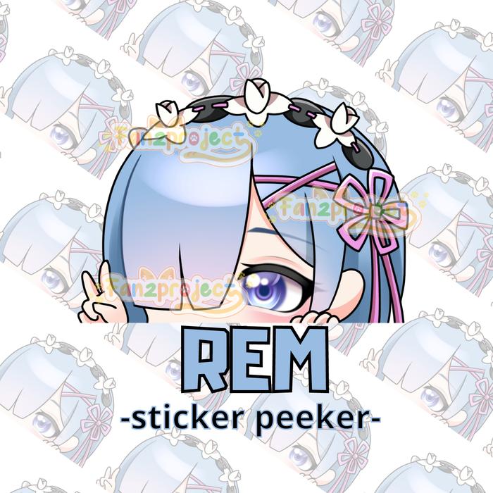 Jual STICKER INTIP ANIME REM RE: ZERO - STARTING LIFE IN ANOTHER LOVE ...