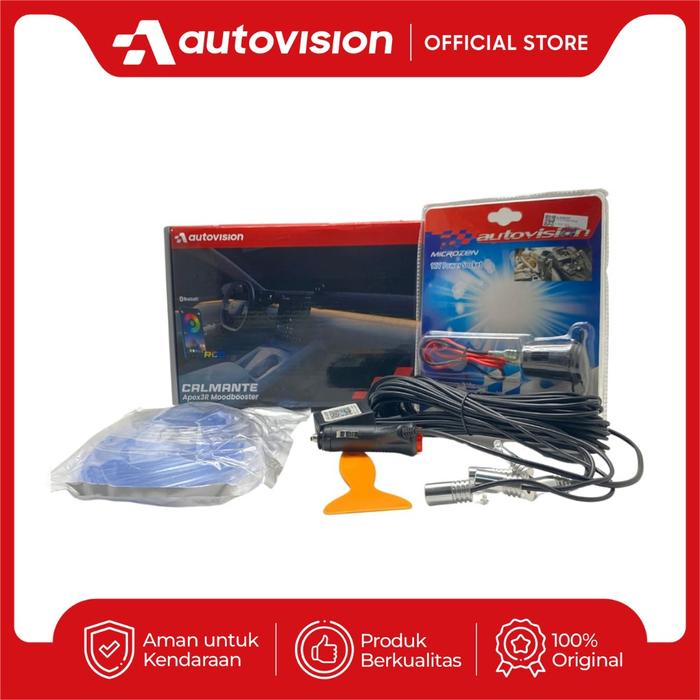 Jual LED strip mobil Ambient RGB Bluetooth 5x1 SMD5050 12V - Kota ...