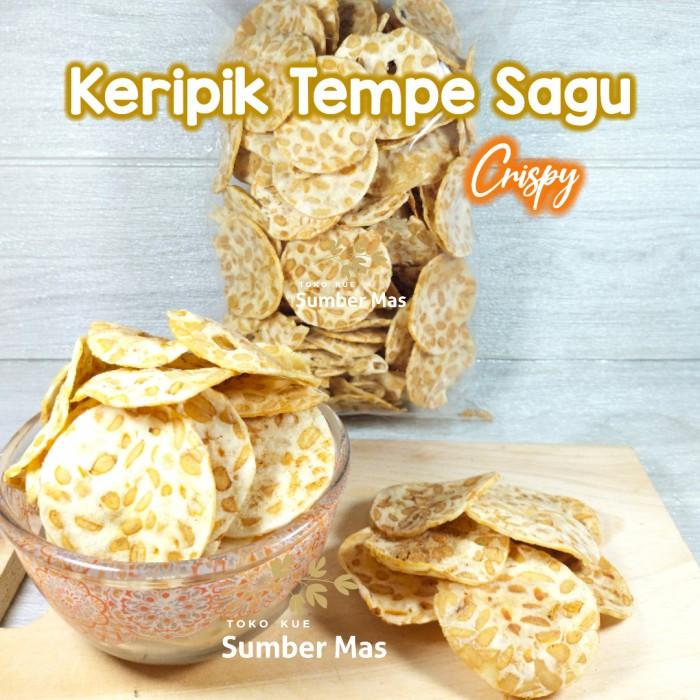Jual keripik tempe oven 1kg / KERIPIK KRIPIK TEMPE SAGU CRISPY ...