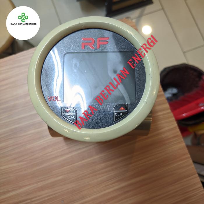 Jual Turbine Digital Flow Meter RF flow solution 3 inch 4-20 mA ...