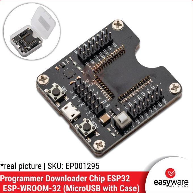 Jual ESP-WROOM-32 Programmer Downloader Chip ESP32 MicroUSB with Case ...