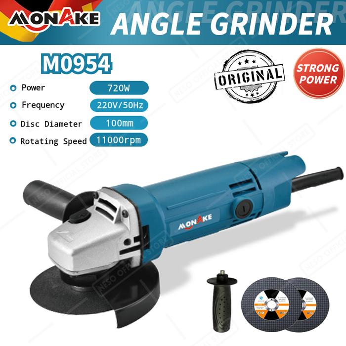 Promo Mesin Gerinda Tangan 4 inch / Angle Grinder Grinda mini 100mm ...