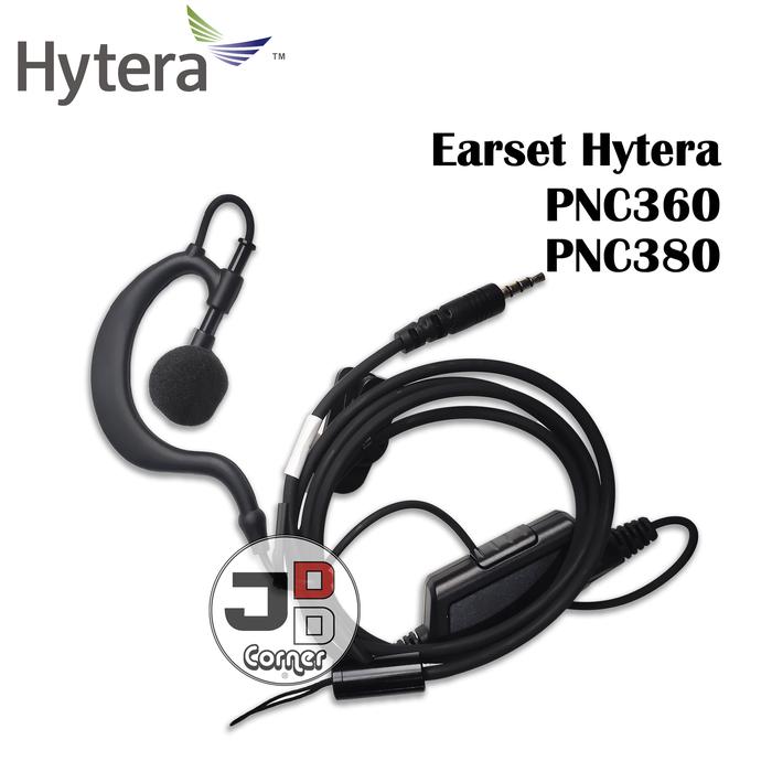 Jual Earset HT POC Hytera PNC360 EHS24 ORIGINAL PNC 360 Handsfree ...