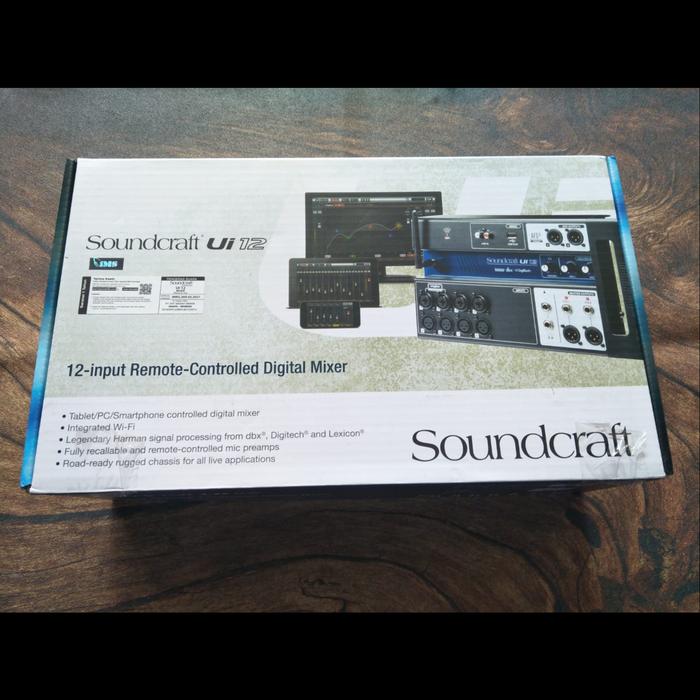 Jual Soundcraft UI-12 / UI12 / UI 12 Mixer Digital 12 Channels ORIGINAL ...