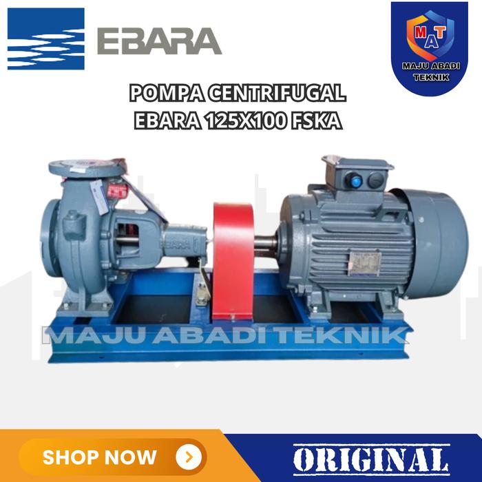 Jual Pompa Centrifugal Ebara 125X100 FSKA Motor Bologna 15Kw 20Hp 380V - Jakarta Barat - MAJU ...