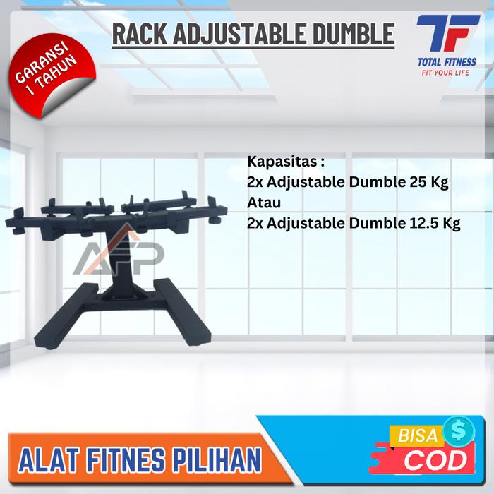 Jual Rack Adjustable Dumble Total Fitness - Kota Surabaya - Alat Fitnes ...