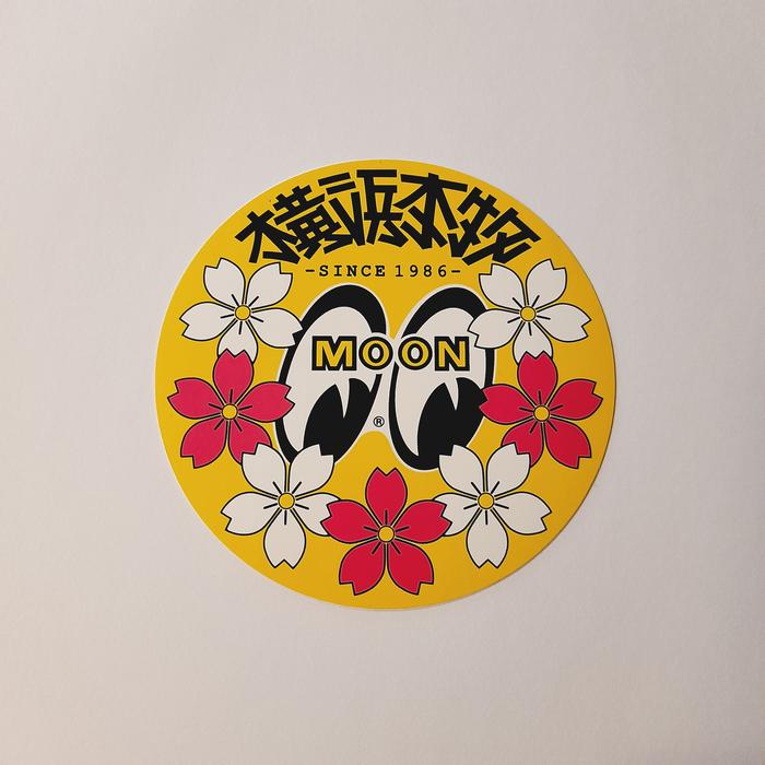 Jual MOON Flower Sticker - Jakarta Selatan - Mooneyes Jakarta | Tokopedia