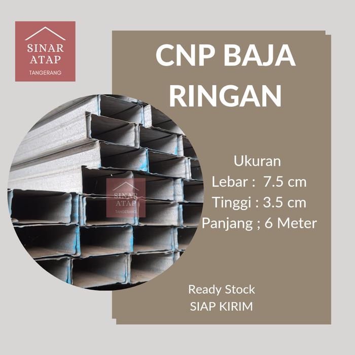 Jual CNP BAJA RINGAN / TRUSS BAJA RINGAN / KANAL C BAJA RINGAN TEBAL 0. ...