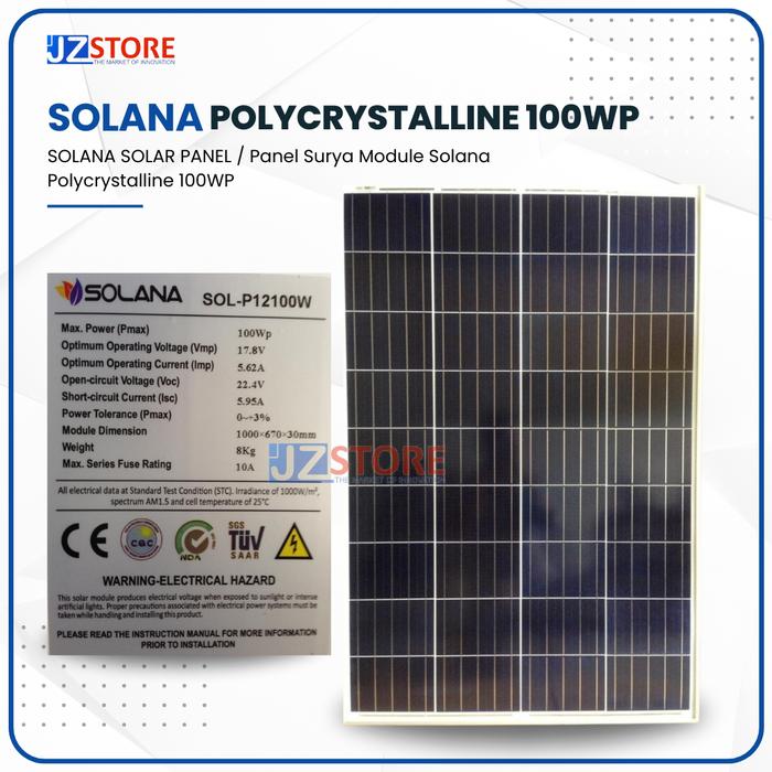 Jual SOLANA SOLAR PANEL / Panel Surya Module Solana Polycrystalline ...