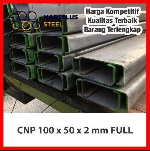 Jual CNP 100 x 50 x 3mm FULL Merek GG Berkualitas - BESI KANAL C - 6 ...