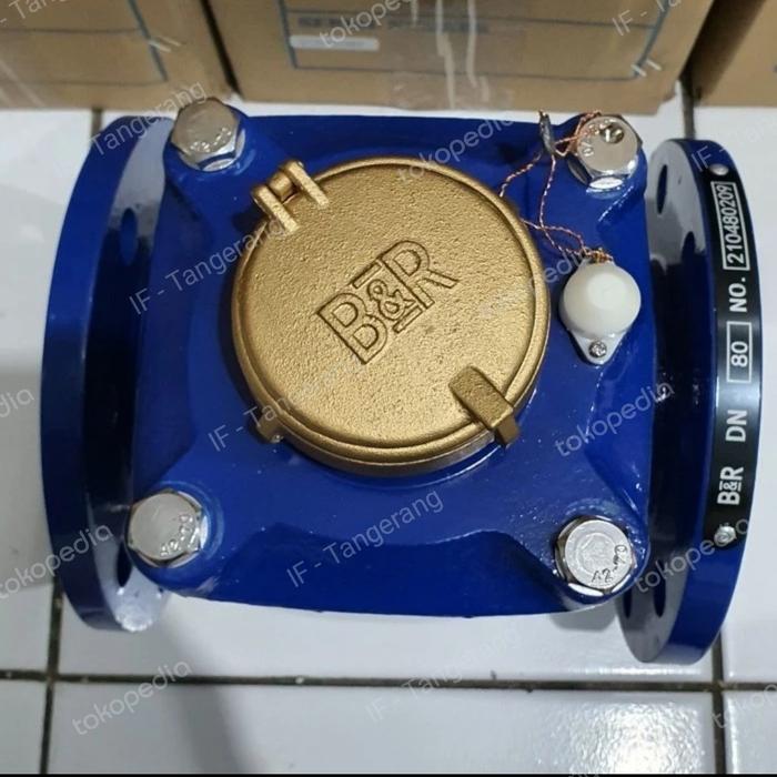 Jual ORIGINAL Water Meter BR 3" Type LXLG-80 - Flow Meter Air - Kab ...