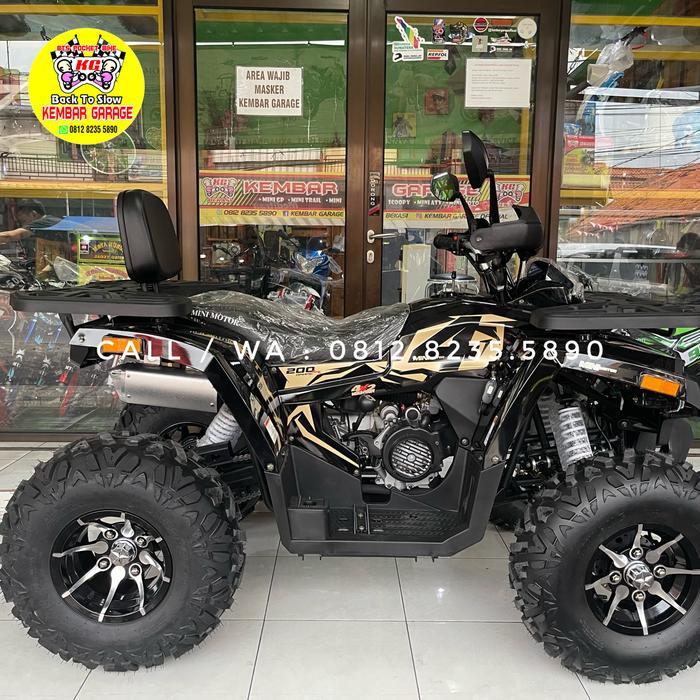 Jual Atv Big Hornet 200cc Mesin 4T Matic New Product 2023 Mini Motor ...