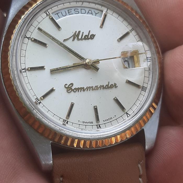 Jual Jam mido president commander automatic original kondisi mulus ...