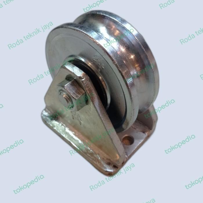 Jual roda pintu gerbang extra heavy duty 4 inchi (rel behel) - Jakarta ...