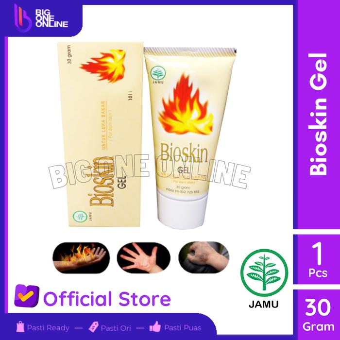 Promo Bioskin Gel Salep Antiseptik Untuk Mengatasi Luka Bakar, Kulit ...