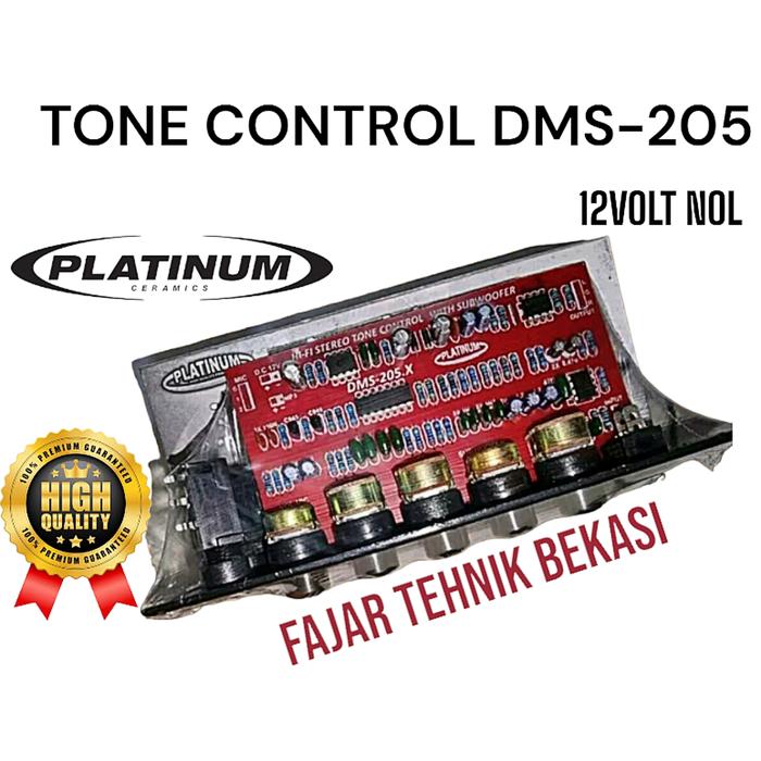 Jual KIT MODUL PCB TONE CONTROL 12VOLT STEREO DMS 205 PLUS MIC ...