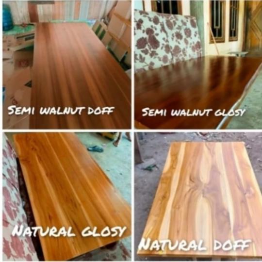Jual Top table / daun meja kayu jati / uk 200x100x3cm / custom ukuran ...