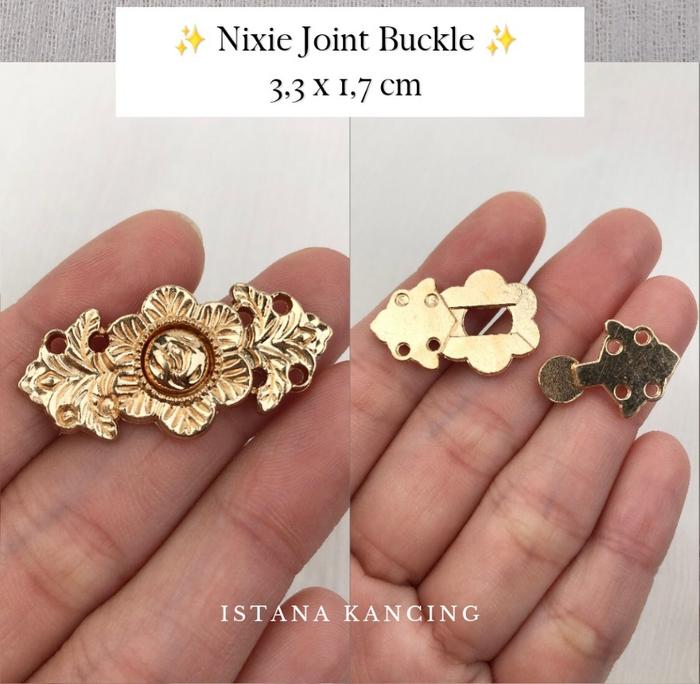 Jual Kancing Kait Klep Baju Dress Kebaya Beskap Joint Buckle Cheongsam ...